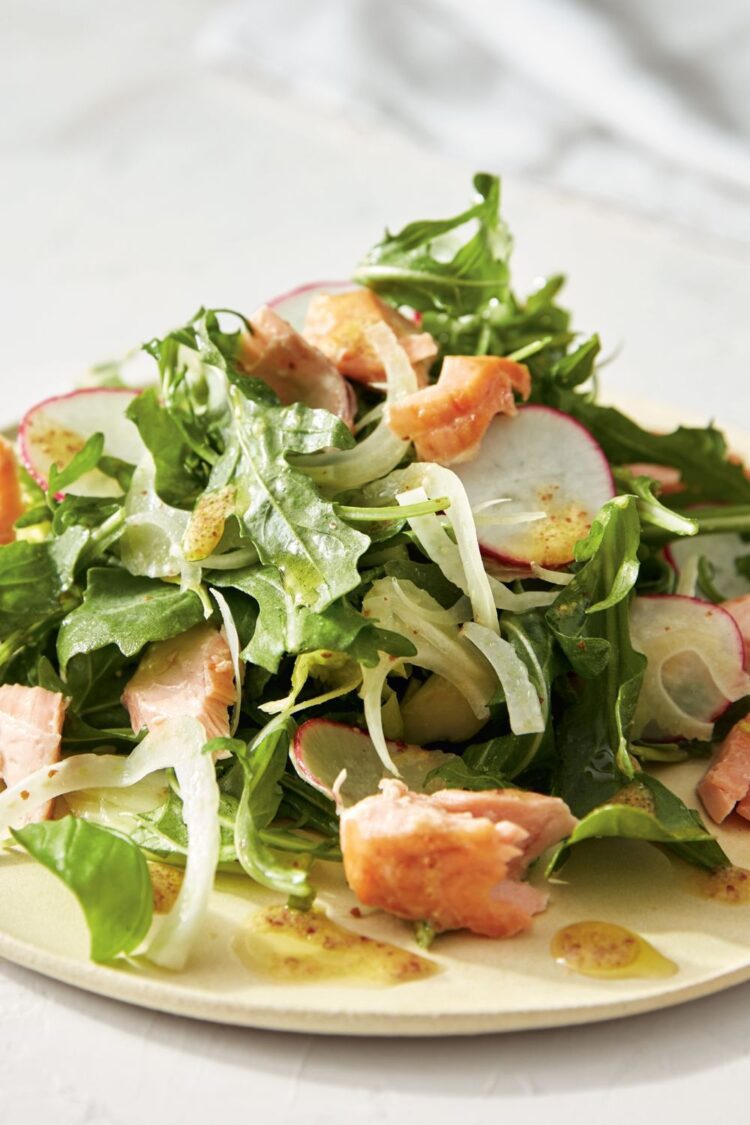 Giada Broiled Salmon and Fennel Salad | Giada Recipes