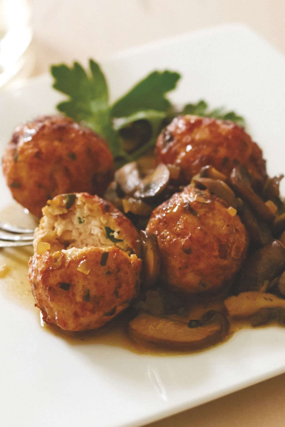 Giada Chicken Marsala Meatballs | Giada Recipes