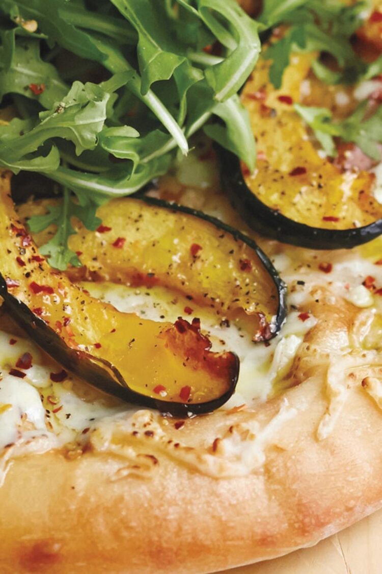 Giada Roasted Acorn Squash and Gorgonzola Pizza | Giada Recipes