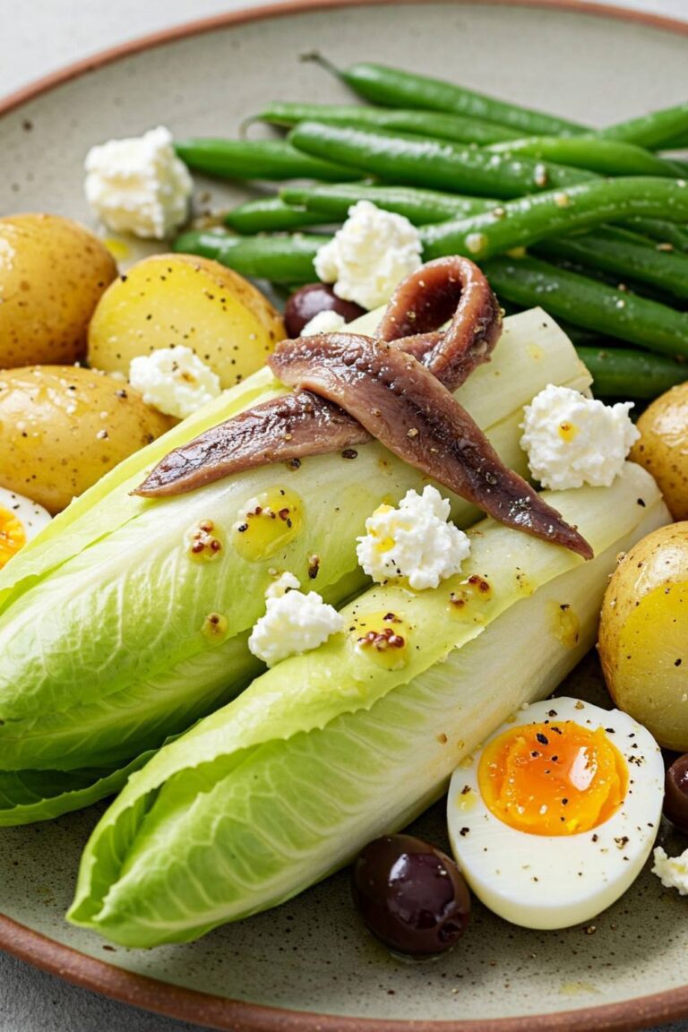 Giada Tangy Escarole “NiçOise” Salad | Giada Recipes