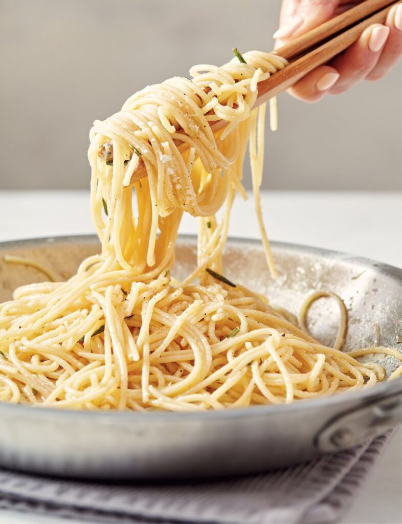 Giada Spaghetti With Rosemary And Lemon | Giada Recipes