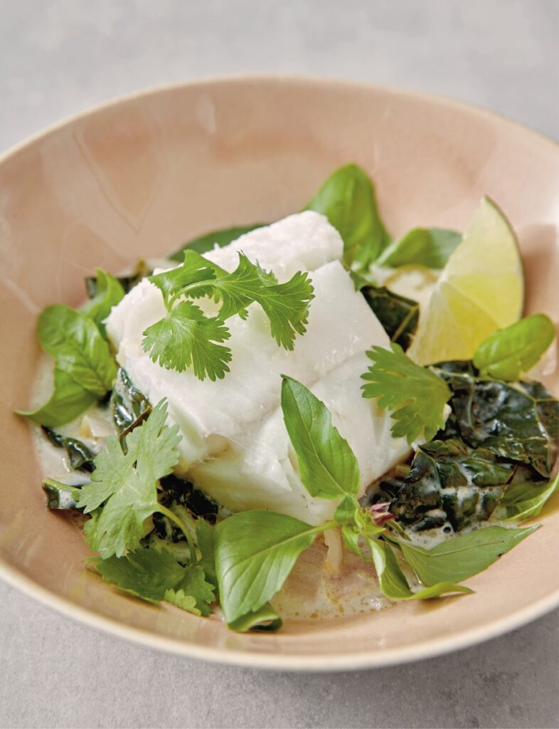 Giada Steamed Cod With Coconut Broth | Giada Recipes